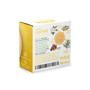 Solid Shampoo Bar And Conditioner Effect Hair Soap – 100% Organic Shampoo Bars For Hair With All Natural Plant Based Essential Oils And Zero Waste Biodegradable Packaging (Jasmine)