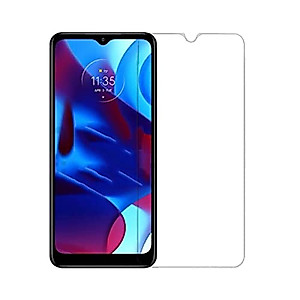 UPONEW for Motorola Moto G Pure Tempered Glass Screen Protector - [2 Pack] Tempered Glass Screen Protector Frontier Protective Protector Clear Cover for Motorola Moto G Pure