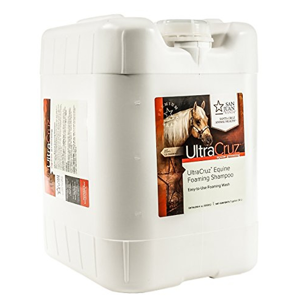 UltraCruz Equine Foaming Horse Shampoo, 5 Gallon Refill