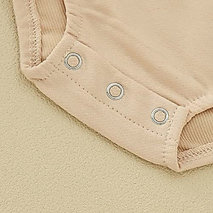 Newborn Baby Halloween Onesie Pumpkin Outfit Oversized Waffle Knit Sweater Bodysuit Pullover Baby Ghost Sweatshirt Romper