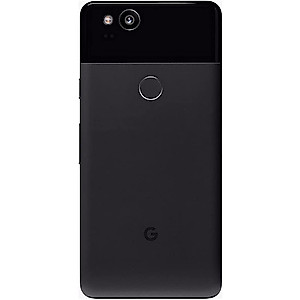 Google Pixel 2 G011A Factory Unlocked 128GB Just Black - (Renewed)