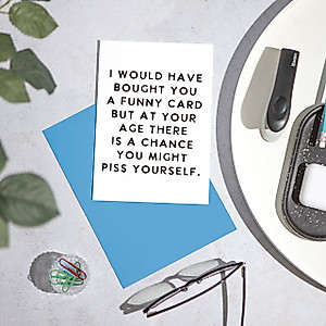 Huxters I would have got you a funny birthday card - funny birthday cards for men - happy birthday card for her - best friend birthday card - funny birthday card for him – rude card