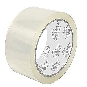 Clipco Premium Packing Tape Heavy Duty (Clear) (6-Pack)