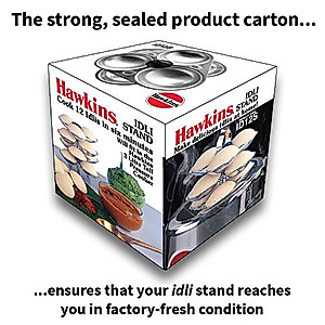 Hawkins G05 Mini Idli Stand for Pressure Cooker, Mettalic