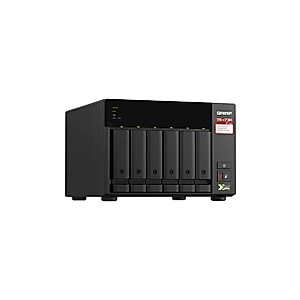 QNAP TS-673A-8G 6 Bay High-Performance NAS with 2 x 2.5GbE Ports and Two PCIe Gen3 Slots