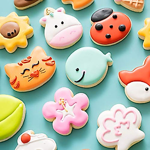 Sweet Sugarbelle Mini Shape Shifters Cookie Cutter Set, Create Sweet Mini Cookies for Parties, Birthdays, Holidays, Baking, Cooking, Kitchen, Crafting, and More