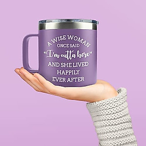 Retirement Gifts for Women - Going Away Gift for Coworker, Boss, Friends - Goodbye Gifts, Farewell Gifts, Coworkers Leaving Gifts - Retired Gifts for Women - Christmas Retirement Party - 14 Oz Mug