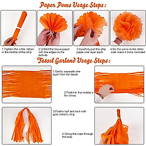 Little Pumpkin Baby Shower Decorations, Fall Baby Shower Party Supplies, Glitter A Little Pumpkin Is On The Way Banner Backdrops Photograph Props Maple Leafs for Gender Reveal Thanksgiving Decor