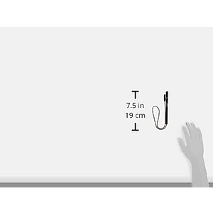 Streamlight 65418 Stylus Long Reach 11-Lumen Pen Light with 3 AAAA Alkaline Batteries and Flexible 11.5-Inch Extension Cable, Black