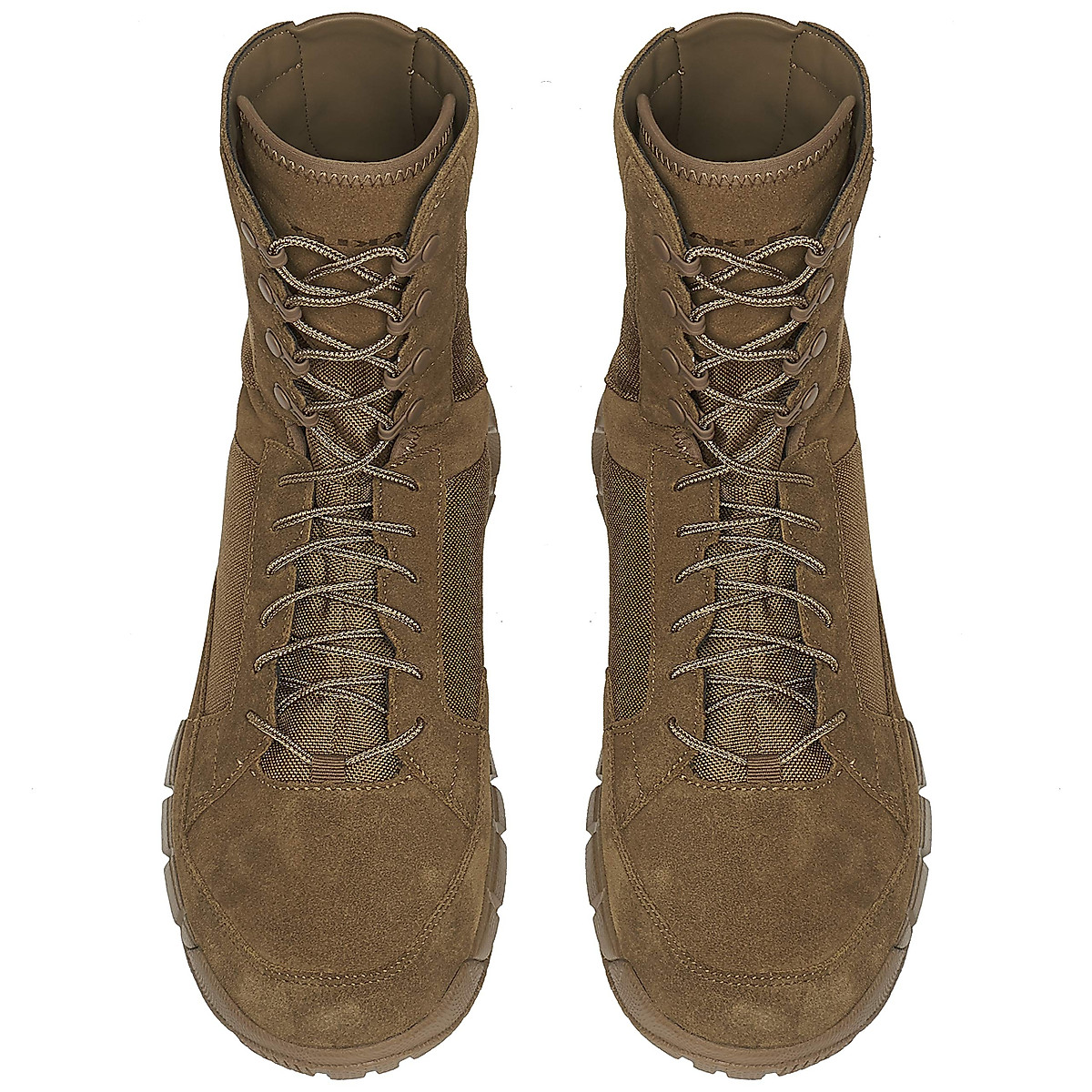 Oakley Men's Coyote Leather Light Assault Boot 2 with Nylon Laces Lock System and Breathable Synthetic Material Sized 6