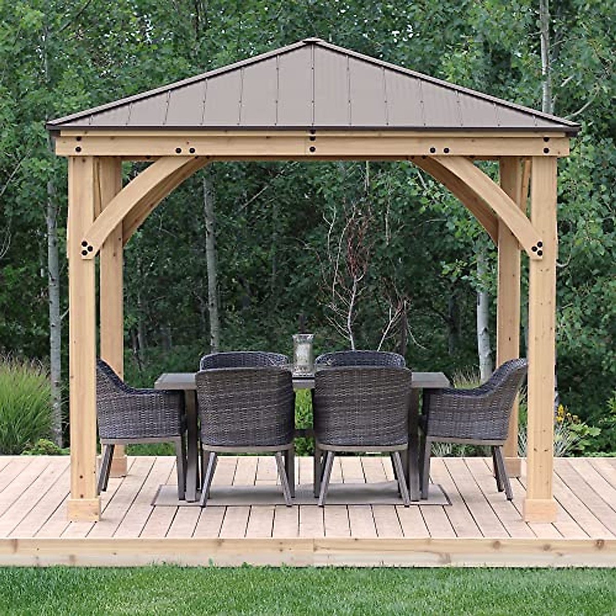 Yardistry 10' x 10' Meridian Gazebo