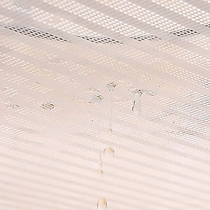 Herb Drying Rack Hanging Foldable Mesh Net with Zipper Food Dry Net Sweater Drying Rack for Drying Seeds, Herb, Vegs, Fruits, Bud, Plants(3 layers)