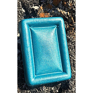 *Bora Bora* Blue Premium Black Diamond Mica Powder Pigments | Versatile DIY Arts and Crafts Additive | Ideal for Resin, Epoxy, Soap Making, Acrylic, Woodworking, and Bath Bombs