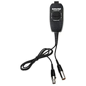 Shure WA360 In-line Mute Switch for LX1, PG1, PGX1, SC, SLX, T1, U1, UC1,ULX1 and UR1 Bodypack Transmitters
