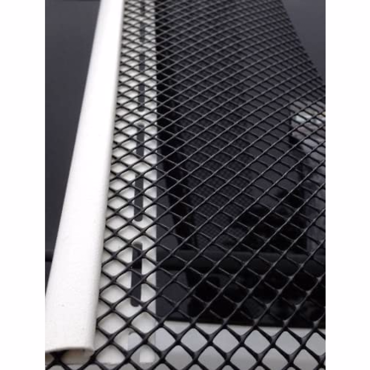 Rocky Mountain Goods 6” Gutter Guard Mesh - 20 Foot Leaf Guard Protects from Branches, Leaves, Debris - Easy Cut with Scissors to Custom Lengths - Easy Install - Does Not Rust