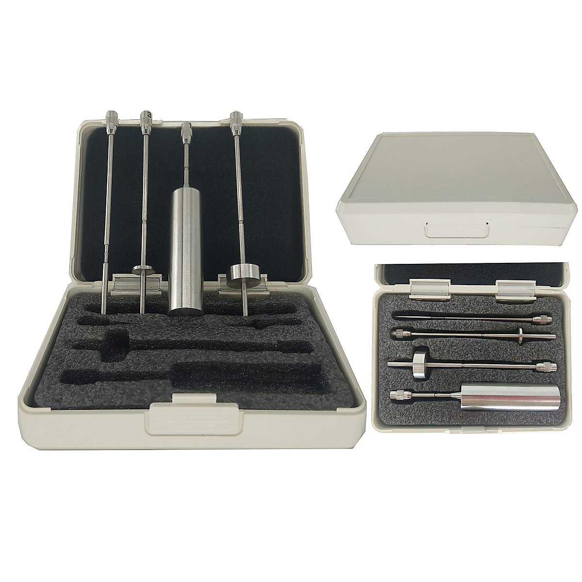 Digital Viscometer Viscosity Meter Rotor Adapter Type 1# 2# 3# and 4# Apply to Rotational Viscometer NDJ Series NDJ-1 NDJ-4 NDJ-5S NDJ-8S NDJ-9S
