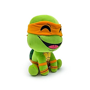 You tooz Michelangelo Ninja Turtles 9" Inch Plush, Michelangelo TMNT Plushie from The Series Teenage Mutant Ninja Turtles - Chibi You tooz Michelangelo TMNT