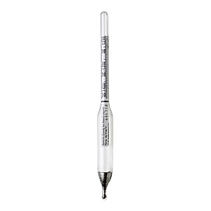 SP Bel-Art, H-B DURAC 1.000/2.000 Specific Gravity Hydrometer for Liquids Heavier Than Water (B61801-7700)