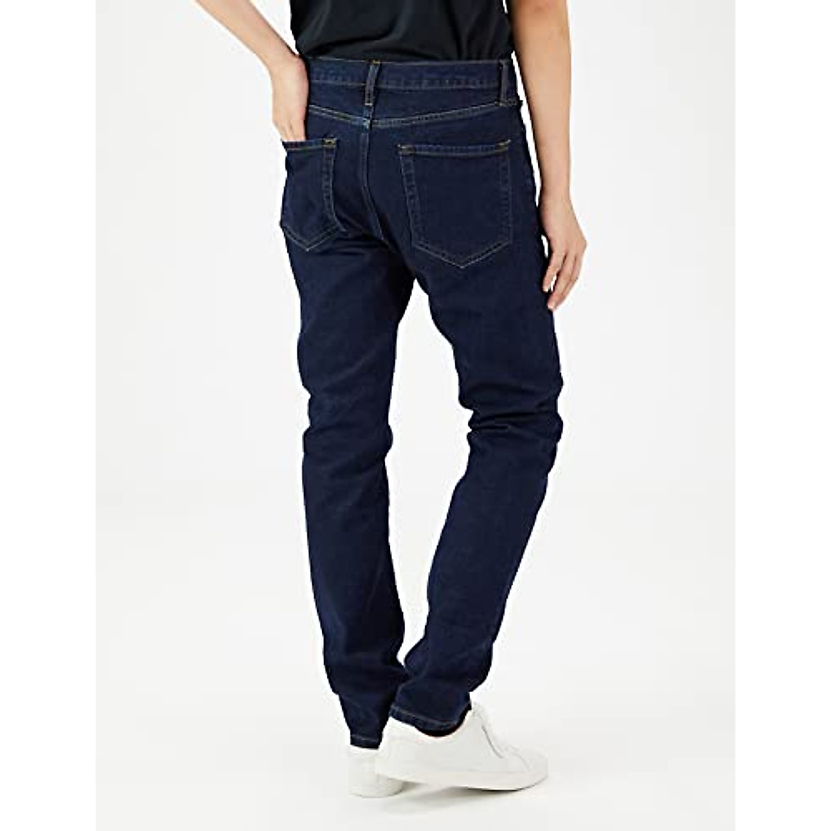 Amazon Essentials Men's Athletic-Fit Jean, Rinsed, 40W x 30L