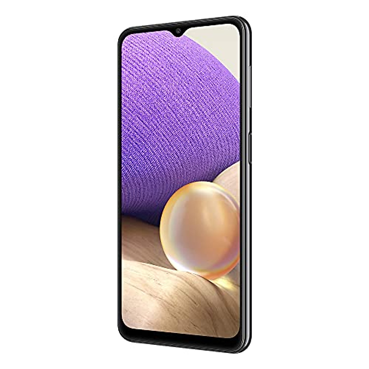 Samsung Galaxy A32 5G (64GB, 4GB) 6.5" 90Hz Display, 48MP Quad Camera, All Day Battery, 4G Volte GSM Unlocked (T-Mobile, Metro, AT&T, Global) International Model A326W (Awesome Black) (Renewed)