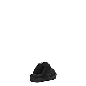 UGG Unisex-Child Cozy Ii Slipper, Black, 3 Little Kid