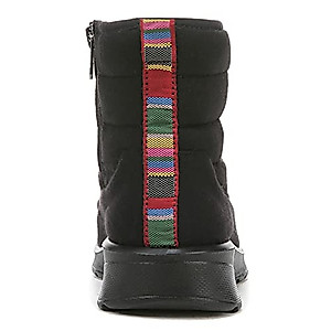 BZees Women's Glacier Ankle Boot, Black, 8.5 Wide