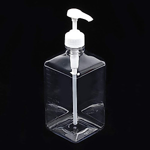 1600ml Simple Press, Pump Bottles syrup dispenser large Condiment Containers Squeeze Bottle ketchup pump Empty Syrup Ketchup Sauces