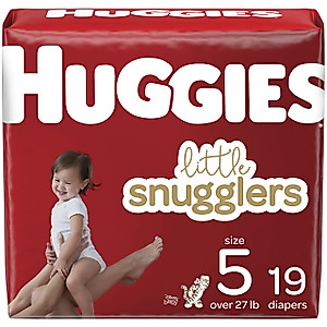 Huggies Little Snugglers, Baby Diapers, Size 5, 19 Count