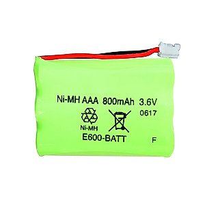 Replacement E600-BATT Battery for Axvue Baby Monitor E600, E622 E662, K820, K882 Ni-MH AAA 800mAh 3.6V