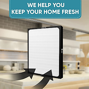 2 Pack 200/300 Replacement Filters - for Blueair 200/300 Series - Perfect Fit for Blueair Classic 200, 201, 203, 205, 210, 215, 250, 270, 280i, 303 Models