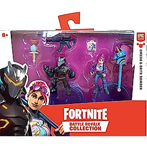 Fortnite Battle Royale Collection: Duo 2 Figure Pack, 2", Multicolor
