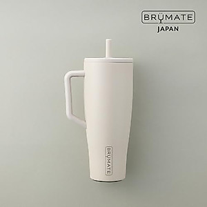 Blumate Era Dune 40oz BrüMate Era Dune 40oz Vacuum Straw Tumbler, 40 oz (1,180 ml) Vacuum Straw Tumbler, Locking Lid That Won't Leak Even When Turned Upside Down, Ice Will Remain Even After 24 Hours!