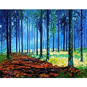 Blue Mist, Limited Edition Signed And Numbered Print By Andre Dluhos