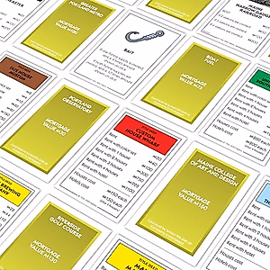 MONOPOLY Board game - Portland ME Edition: 2-6 Players Family Board Games for Kids and Adults, Board Games for kids 8 and up, for Kids and Adults, Ideal for Game Night