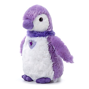 The Petting Zoo, Posh Penguin Stuffed Animal, Gifts for Girls, Purple Penguin Plush Toy 12 inches
