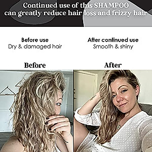 Biotin Vitamin Hair Shampoo for Thinning Hair - Volumizing Biotin Shampoo for Men and Womens Hair Thickener - Sulfate Free Shampoo with Aloe Vera and Cucumber Shampoo b the product 2oz