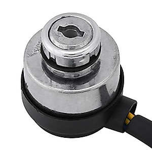 Key Switch of 6 Wire Ignition Start Ignition Start Key Switch For 2.5-6.5KW 188F Gas Generator with 2 key