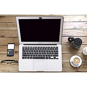 CloudValley Webcam Cover 3 Pack, 0.6mm Ultra-Thin Mini Web Camera Cover silde for Laptops, MacBook Pro, MacBook Air, iMac, iPad Pro, PC, Computer, Camera Privacy Cover [Black]