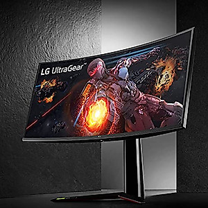 LG 34GP950G-B 34" UW-QHD (3440x1440) 144Hz 1ms Curved IPS G-Sync Monitor, Black (Renewed)
