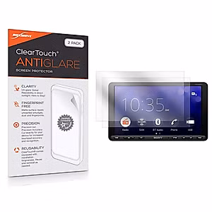 BoxWave Screen Protector Compatible with Sony XAV-AX8000 - ClearTouch Anti-Glare (2-Pack), Anti-Fingerprint Matte Film Skin for Sony XAV-AX8000