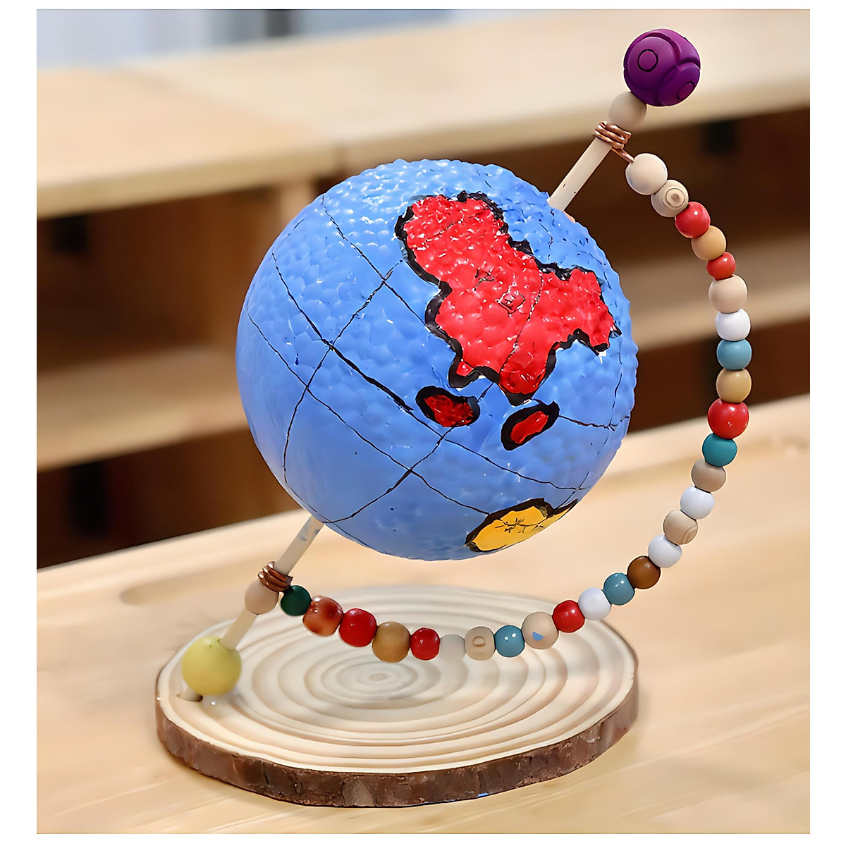 Crafare 6 Inch Craft Foam Balls 6 Pack Smooth Polystyrene Foam Balls for School Projects DIY Wedding Holiday Christmas Ornaments and Modeling