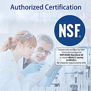 Renami 1 Micron Water Filter Replacement for Berkey® BB9-2® Black Purification Elements, Compatible with Berkey® Gravity Filter System, Pack of 4