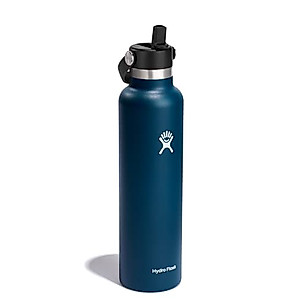 Hydro Flask Standard Flex Straw Cap Indigo 24 Oz