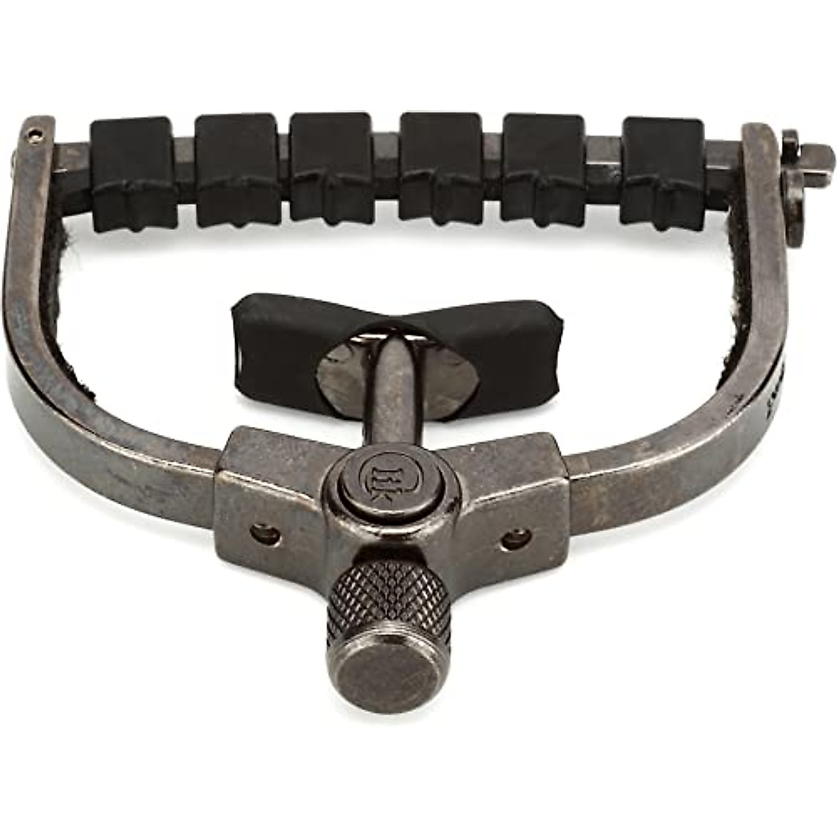 Made in the USA Paige Clik PC-12-ETI Guitar Capo for 12-String Guitars (Black Nickel), Made for 12 String Guitars with an Easy 1-Handed Adjustment with a Quick-Release Button