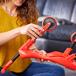 Scuttlebug Ride On - Walking Tricycle with a Foldable Design - Red