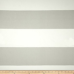 Premier Prints Cabana Stripe French Grey, Fabric by the Yard