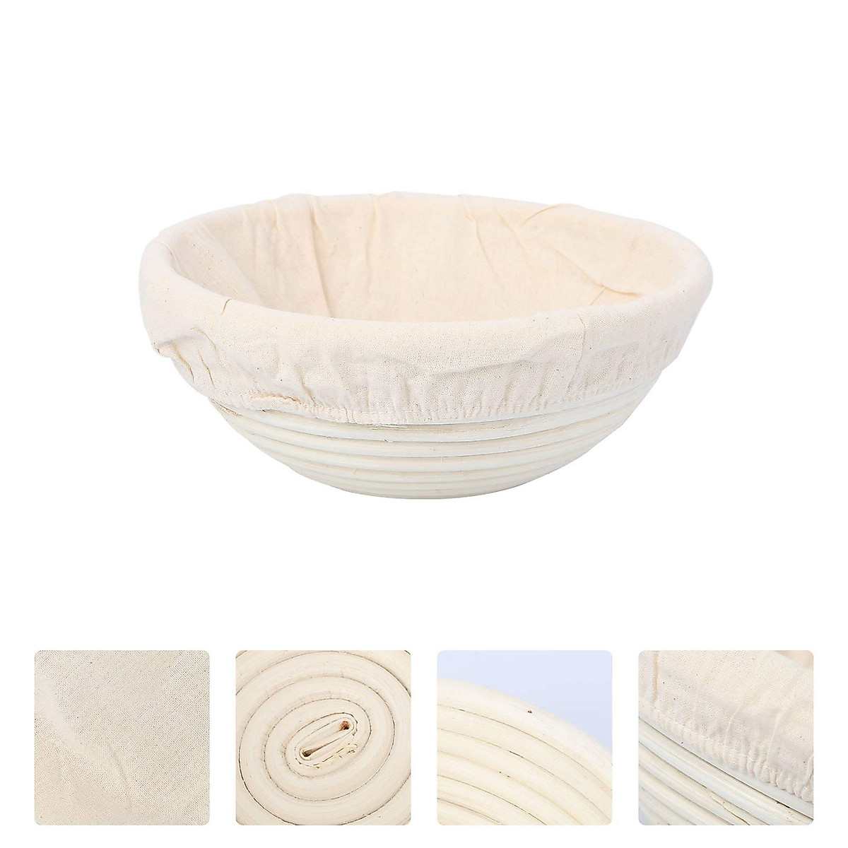 DOITOOL 1PCS Round Bread Proofing Baskets for Sourdough Bread,Sourdough Proofing Basket Set for Bread Making for Kitchen