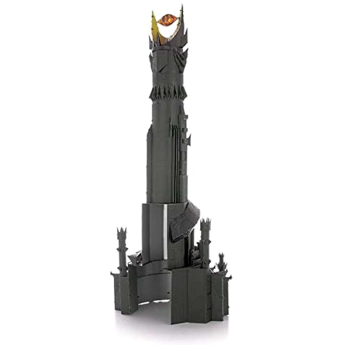 Fascinations Metal Earth Premium Series Lord of The Rings Barad-Dur 3D Metal Model Kit Bundle with Tweezers