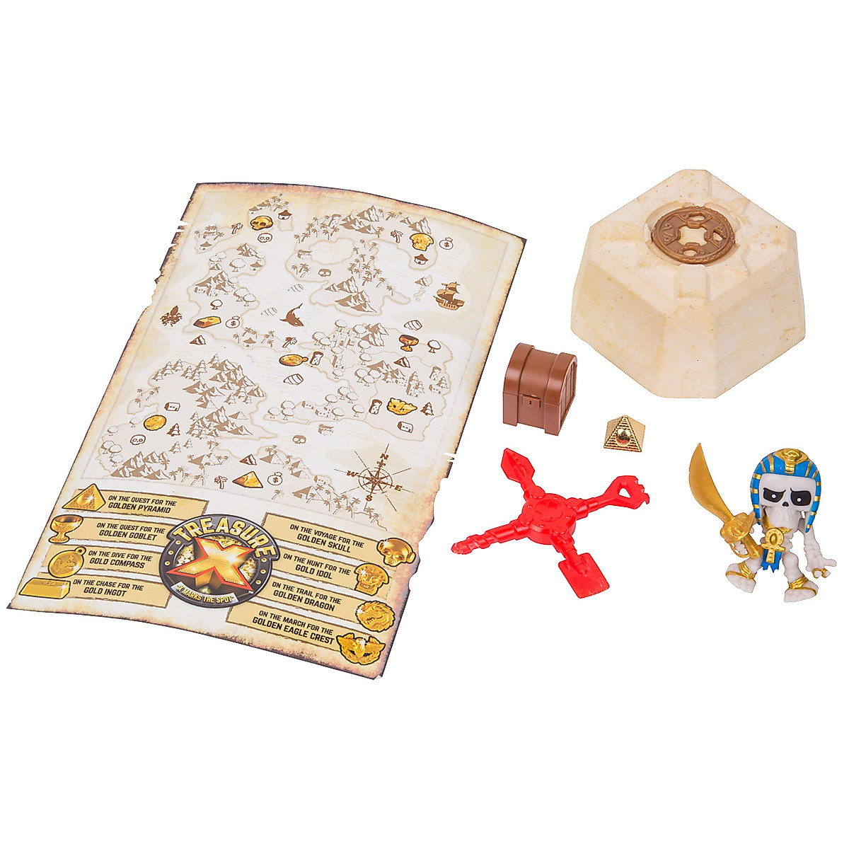 TREASURE X 41514 Kings Gold Mini Beasts-Styles, Colours Vary