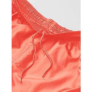 adidas mens CLX Solid Swim Shorts Signal Pink Large